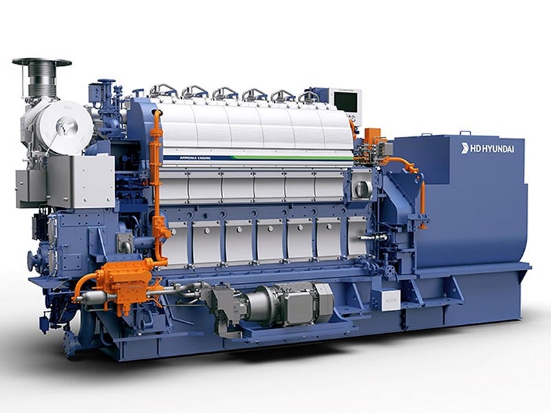 HD HHI erzielt Durchbruch mit Ammoniak betriebenen Motor | VEUS ...